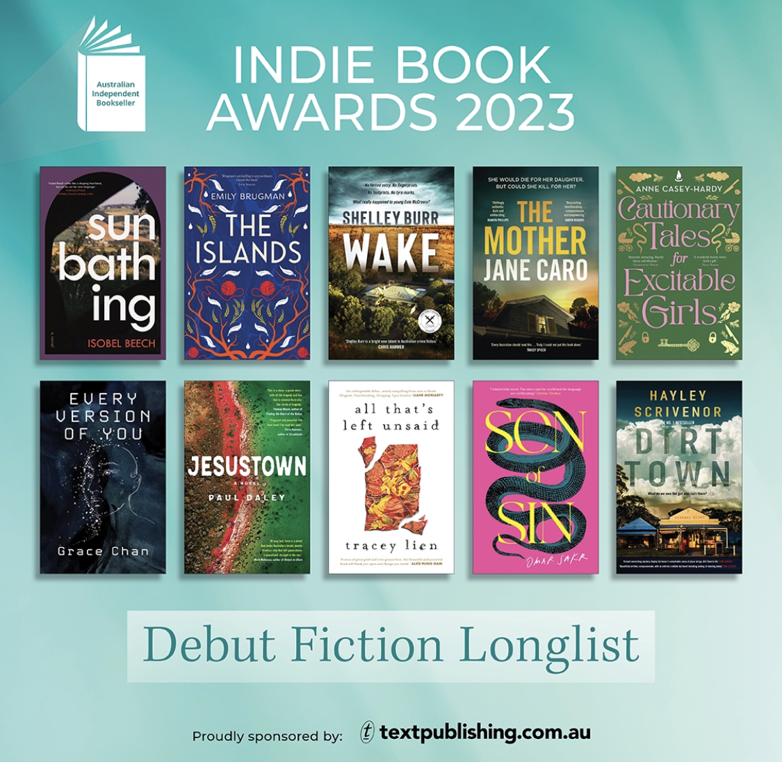 Dirt Town long-listed for the 2023 Indie Book Awards – Hayley Scrivenor